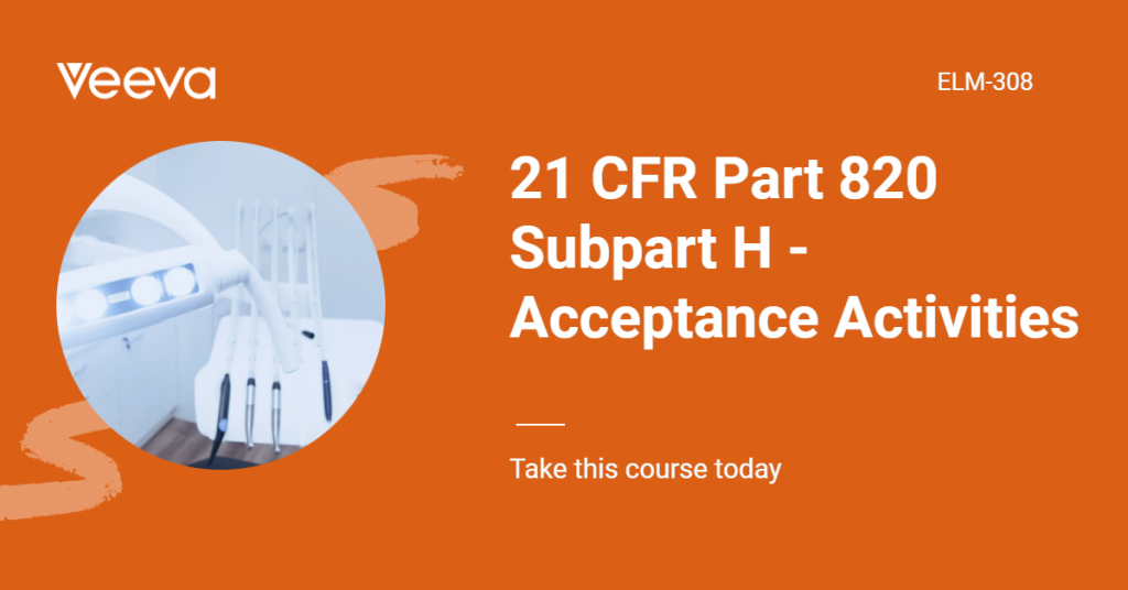 21 Cfr Part 820 Subpart M Records Learngxp Accredited Online Life Science Training Courses