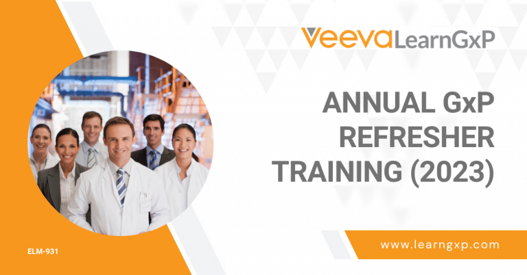 Leadership 2025 Annual Refresher - LearnGxP: Accredited Online Life Science Training Courses