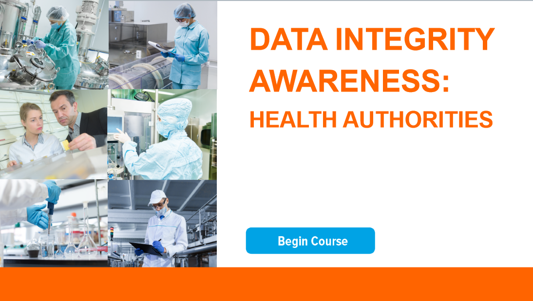 Data Integrity Awareness: Health Authorities - LearnGxP: Accredited ...